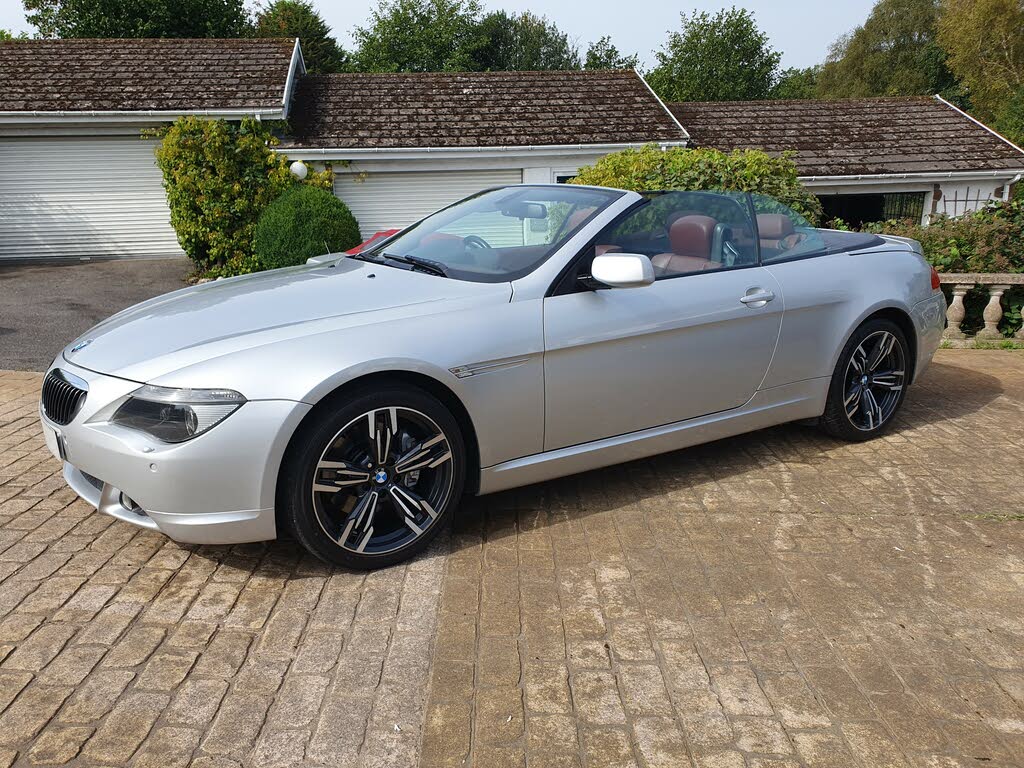 Silver Bmw 645ci